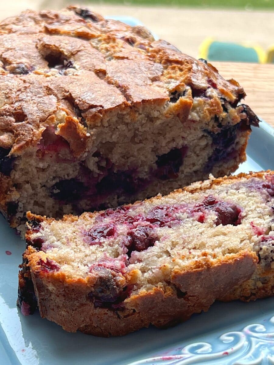 Blueberry Muffin Bread - End of the Fork
