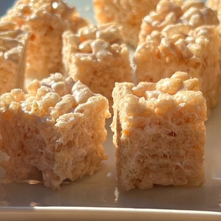 Halloween Rice Krispie Treats - End of the Fork