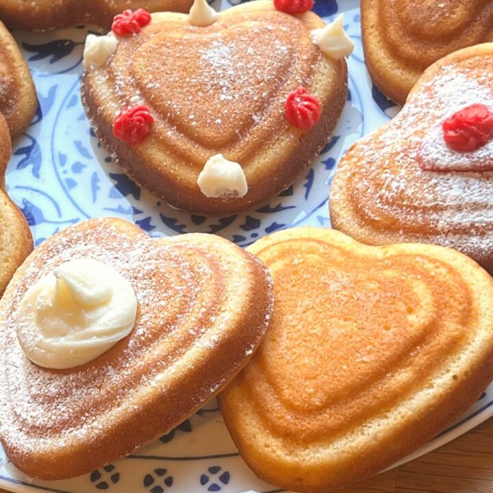 Mini Heart Cakes - End of the Fork